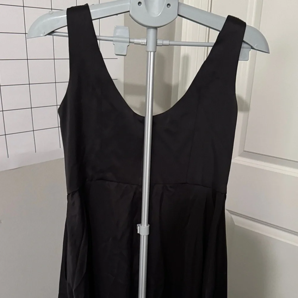 David's Bridal | Dresses | Davids Bridal Classic Black Maxi Dress With ...